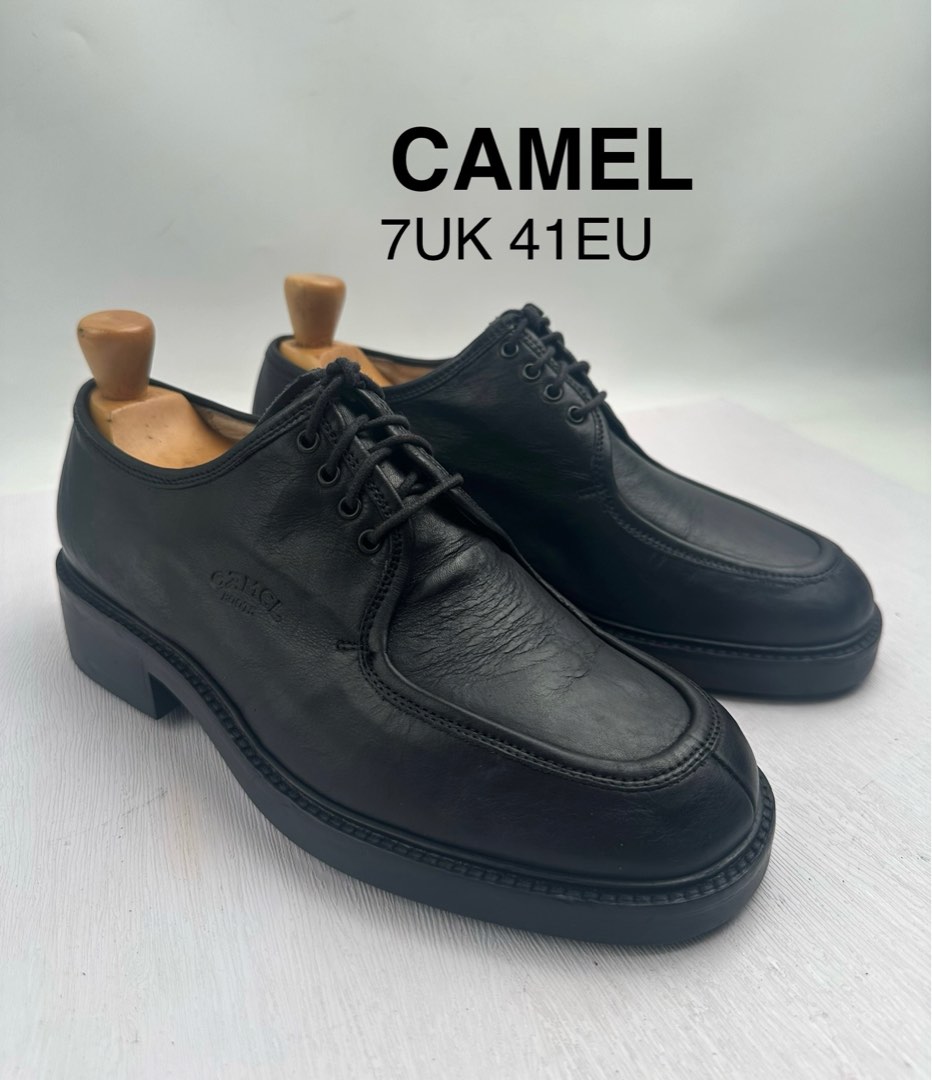 CAMEL BOOTS MOC TOE LOW CUT, Men's Fashion, Footwear, Boots on Carousell