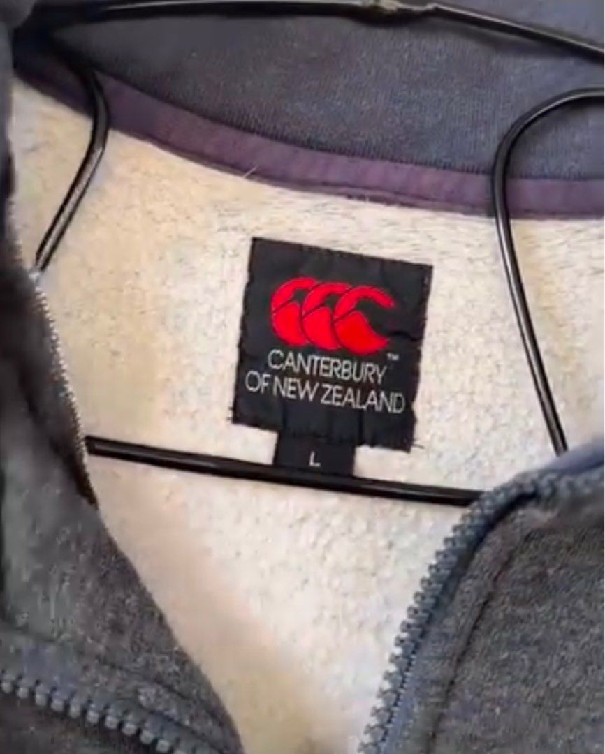 Canterbury halfzip / half zipper, Men's Fashion, Activewear on Carousell