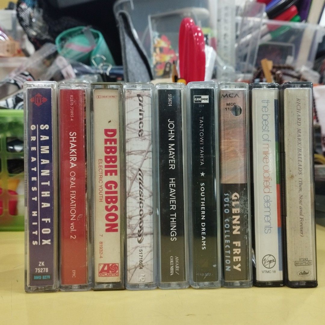 (Cassette) SAMANTHA FOX SHAKIRA DEBBIE GIBSON PRINCE JOHN MAYER TANTOWI ...