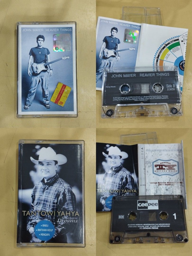 (Cassette) SAMANTHA FOX SHAKIRA DEBBIE GIBSON PRINCE JOHN MAYER TANTOWI ...