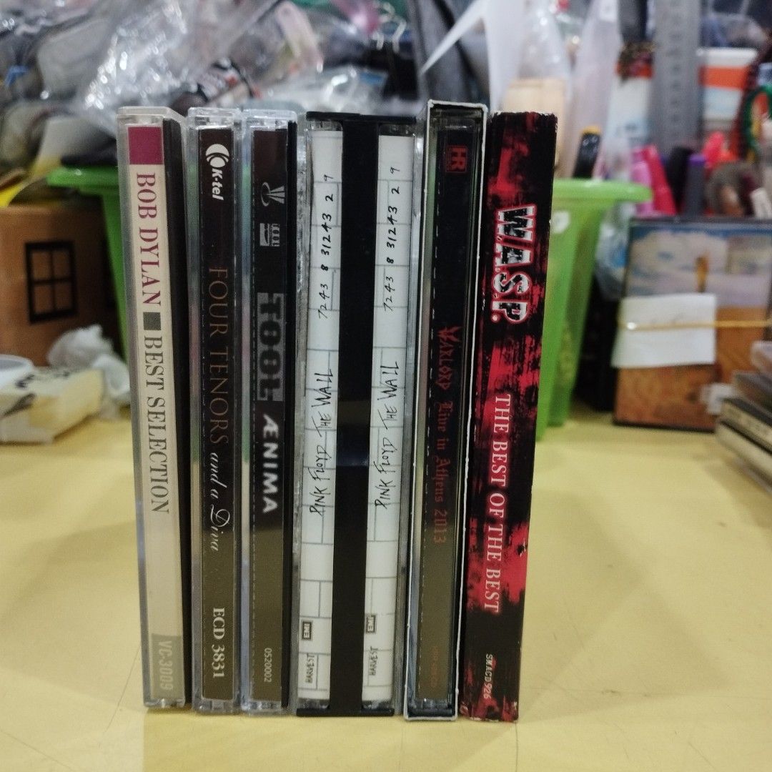 (CD) BOB DYLAN FOUR TENORS AND A DIVA TOOL PINK FLOYD WARLORD W.A.S.P ...