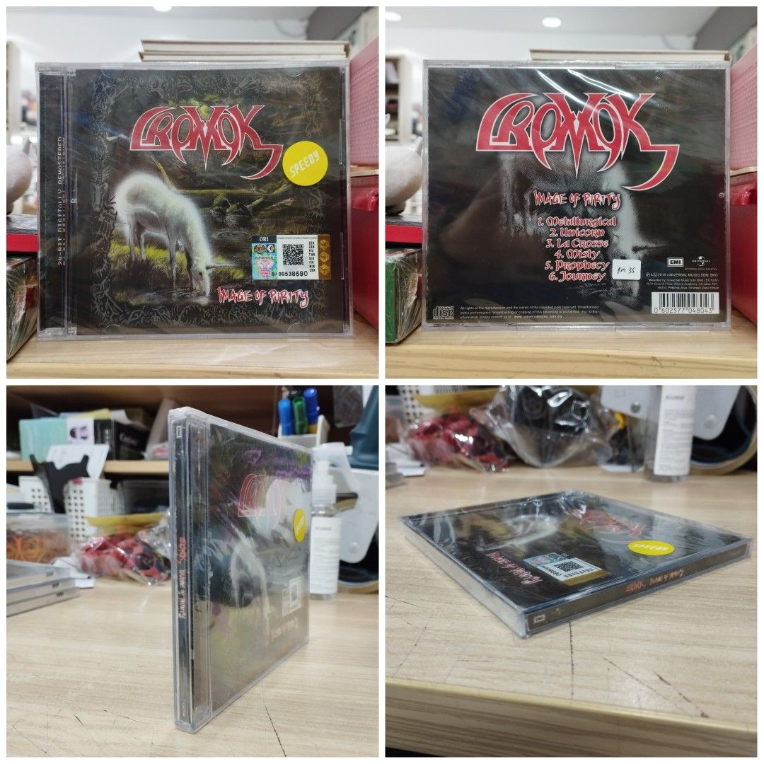 (CD) Cromok - IMAGE OF PURITY / DEAFENING SILENCE / UNTITLED+RAW, Hobbies & Toys, Music & Media ...