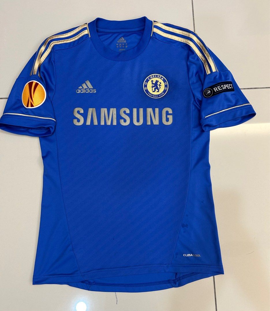 Chelsea 2012/2013 home Jersey (S), Men's Fashion, Activewear on Carousell
