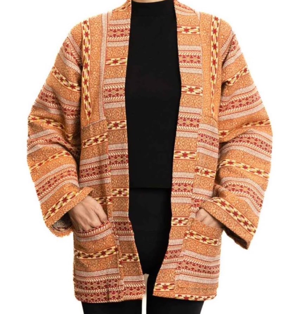 coachella boho filipino ethnic bohemian native costume jacket coat ...