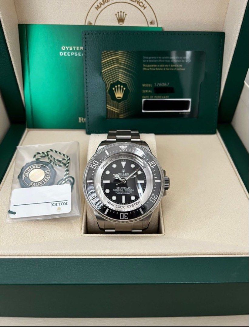 JAN2025 Rolex 126067 Deepsea Challenge 50mm RLX Titanium [Fullset ...