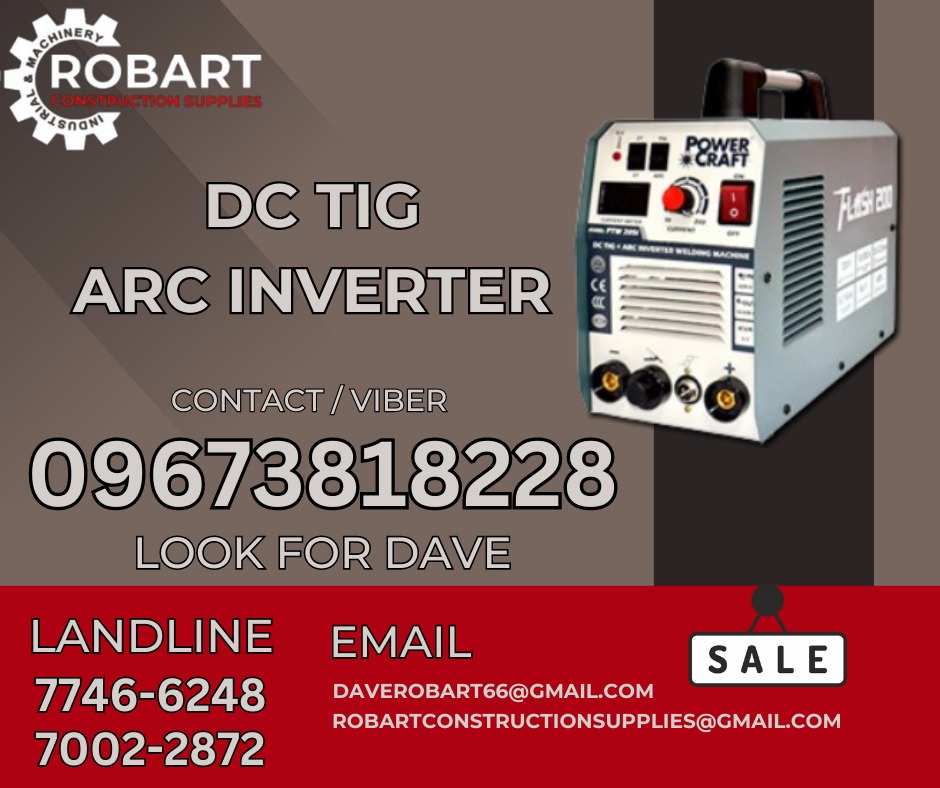 DIG TIG ARC INVERTER, Looking For on Carousell