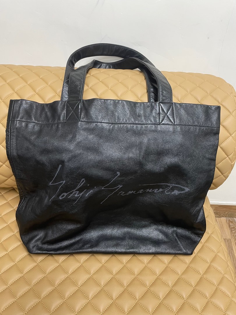 Discord Yohji Yamamoto Signature Tote Bag, 男裝, 袋, 公事包 - Carousell