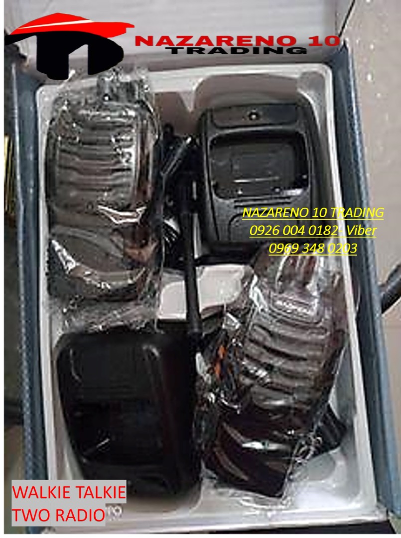 DOUBLE RADIO WALKIE TALKIE, Everything Else, Others on Carousell