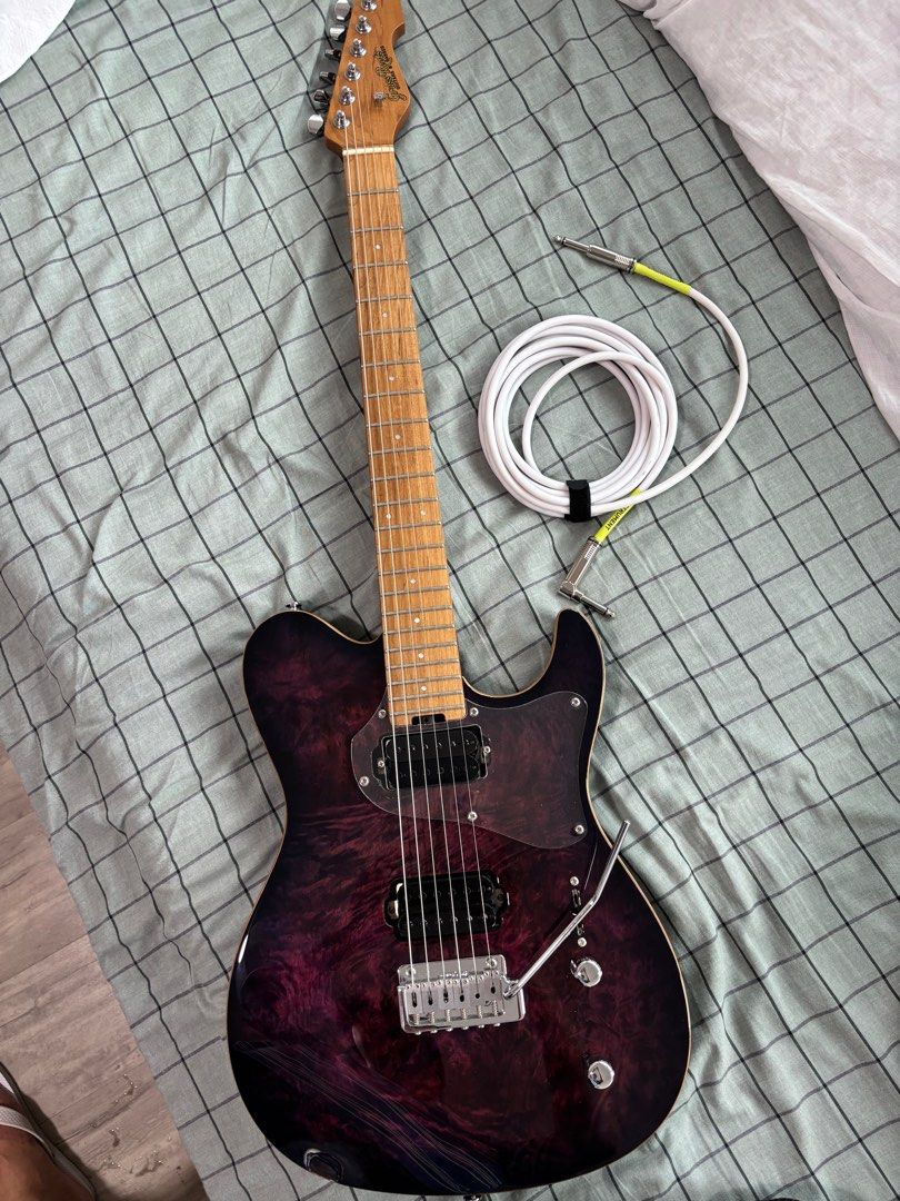 Electric Guitar Rare ESP grassroots telecaster with fixed whammy on the ...