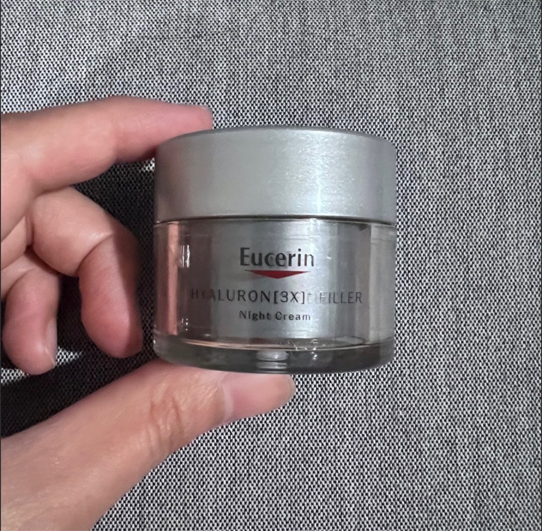 Eucerin Hyaluron[3X] Filler Night Cream 20ml, Beauty & Personal Care, Face, Face Care on Carousell