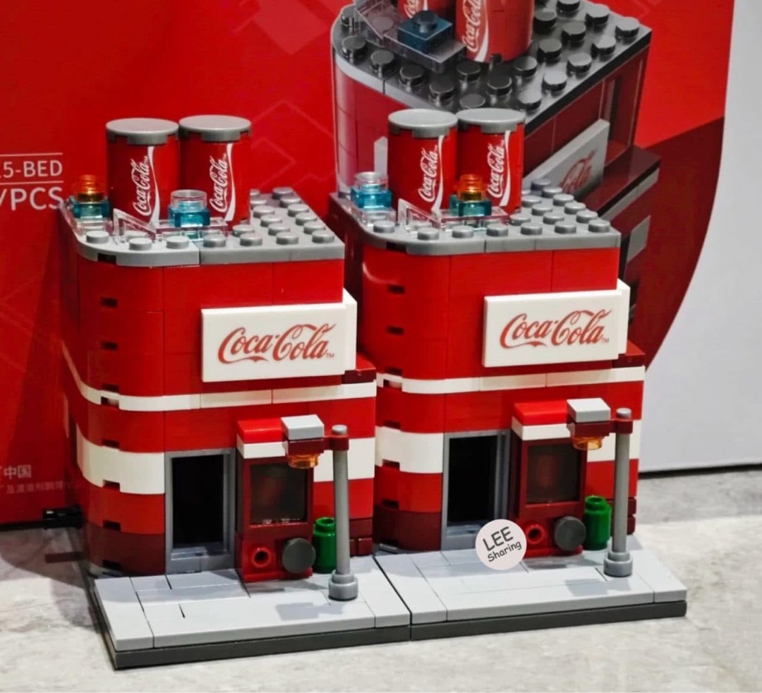 Family Mart X Coca Cola Blocks, Hobbies & Toys, Toys & Games on Carousell