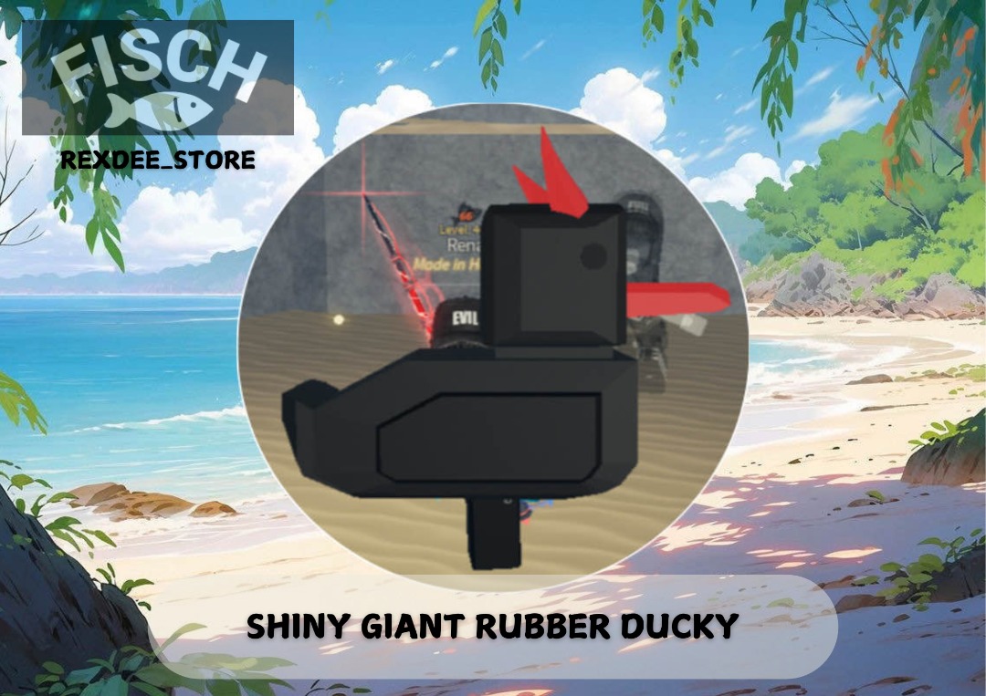 Fisch Shiny Giant Rubber Ducky, Video Gaming, Video Games, Others on ...