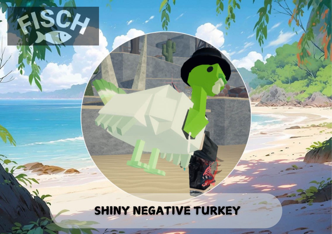 Fisch Shiny Negative Turkey, Video Gaming, Video Games, Others on Carousell