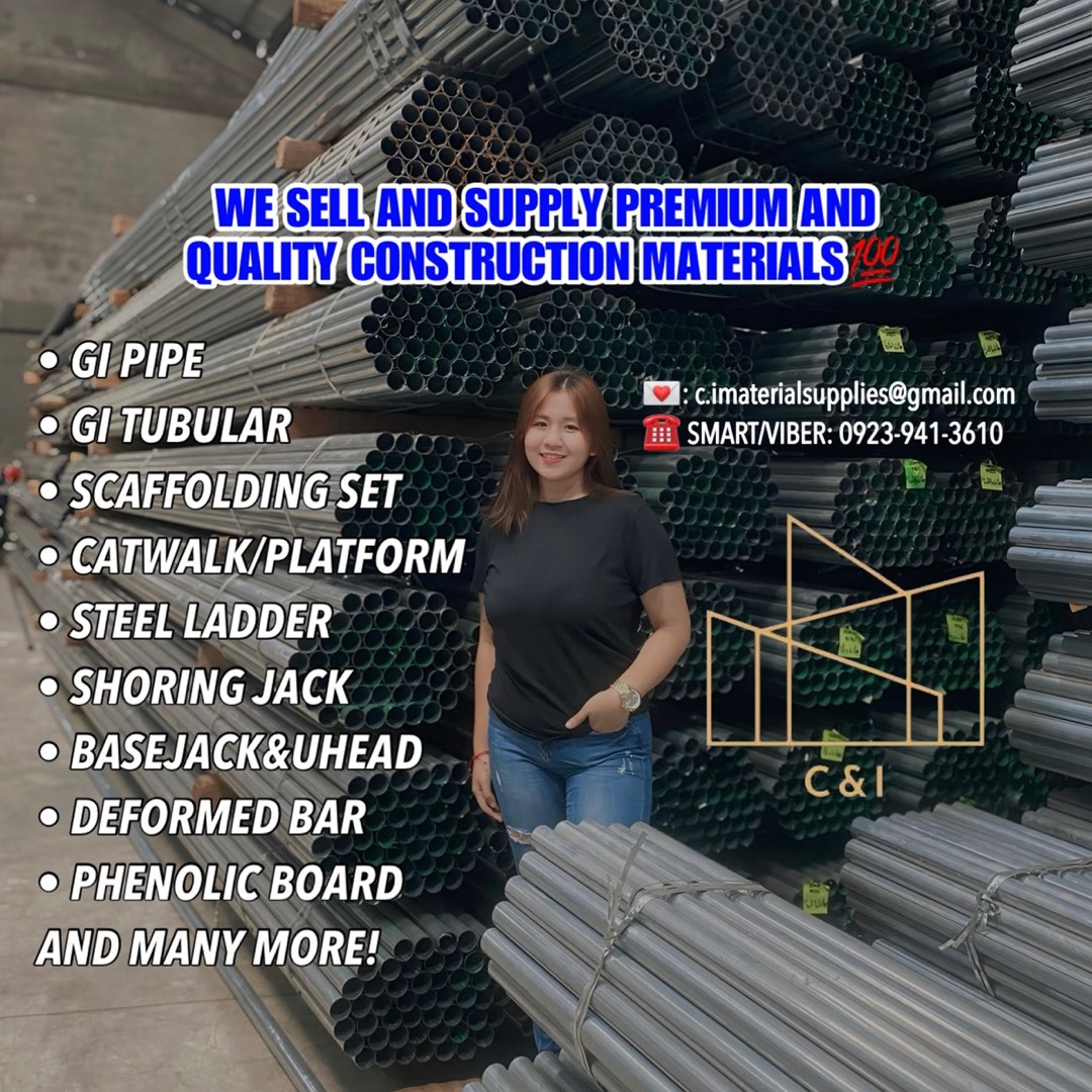 GI PIPE, SHIRING JACK, BASEJACK&UHEAD, PHENOLIC BOARD, SCAFFOLDING SET ...