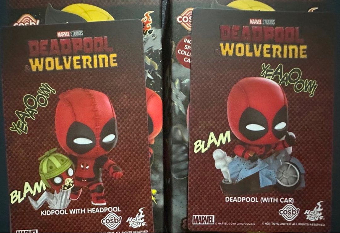 Hot Toys Cosbi Deadpool Wolverine , Hobbies & Toys, Toys & Games on ...