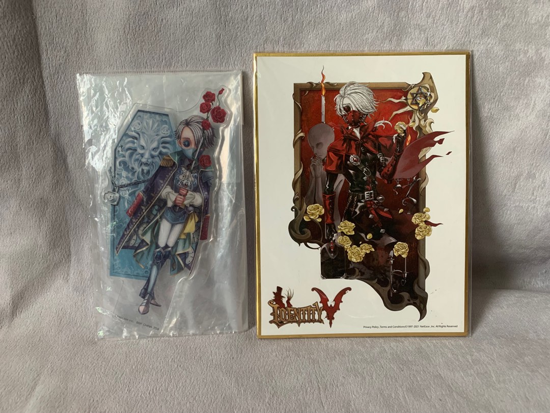 Identity V Embalmer Aesop Carl shikishi and Acrylic Stand, Hobbies ...