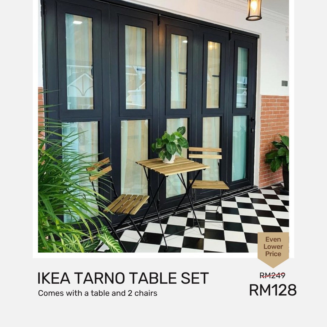 IKEA Tarno Table Set, Furniture & Home Living, Furniture, Tables & Sets ...