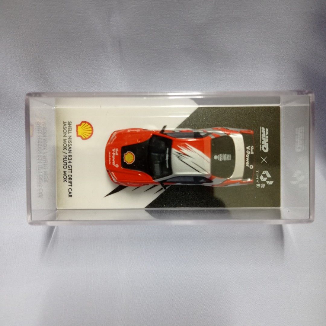 Inno64 1/64 Nissan Skyline GTR R34 Shell Pluto Mok, Hobbies & Toys ...