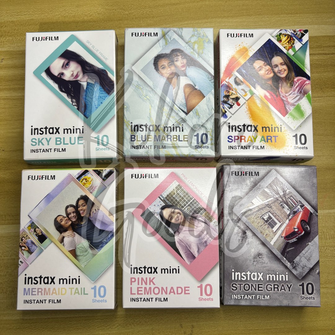 Instax Mini Design Film (10 sheets), Photography, Cameras on Carousell