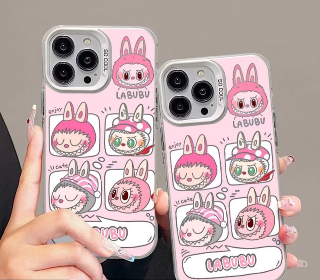 Iphone 14pm Labubu handphone case, Mobile Phones & Gadgets, Mobile ...