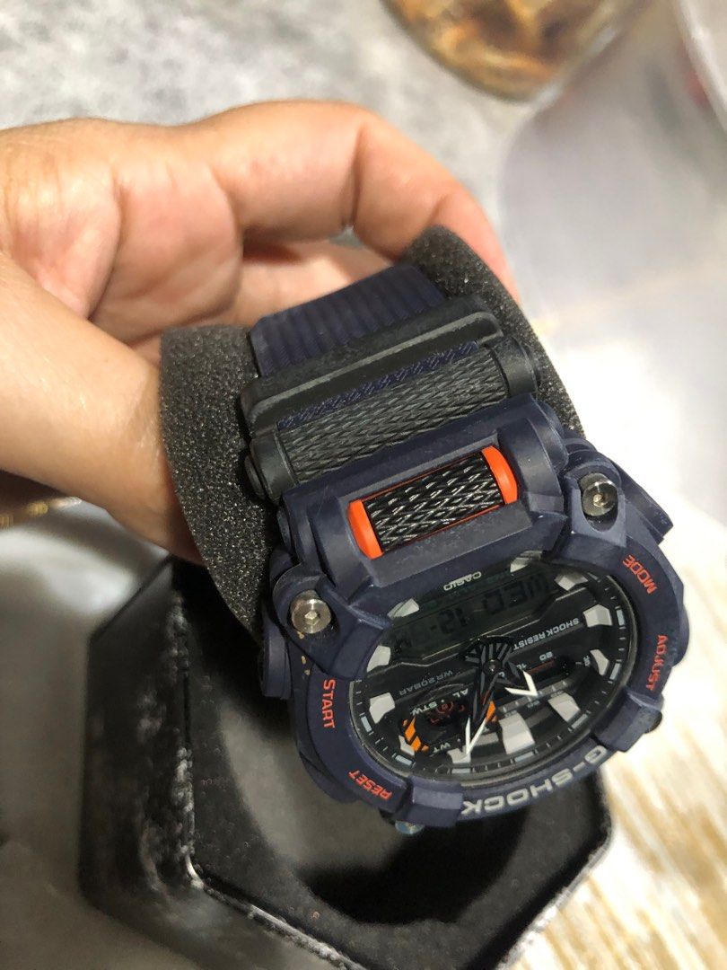 Jam G-Shock GA 900 dark blue original , Men's Fashion, Watches ...