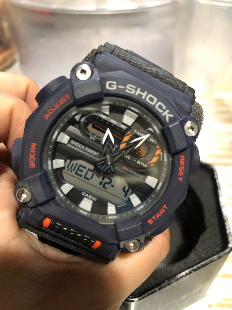 Jam G-Shock GA 900 dark blue original , Men's Fashion, Watches ...
