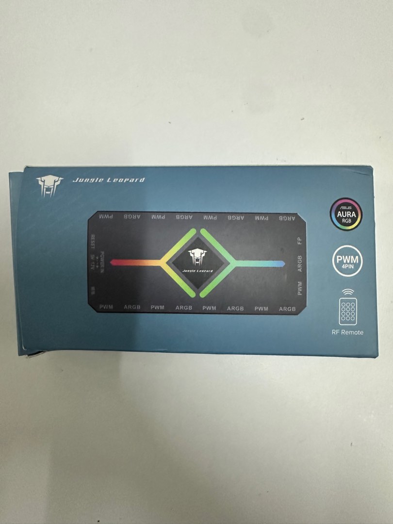 Jungle Leopard Smart Hub ARGB Fan Controller IR Remote Light ...