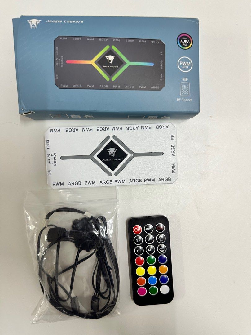 Jungle Leopard Smart Hub ARGB Fan Controller IR Remote Light ...