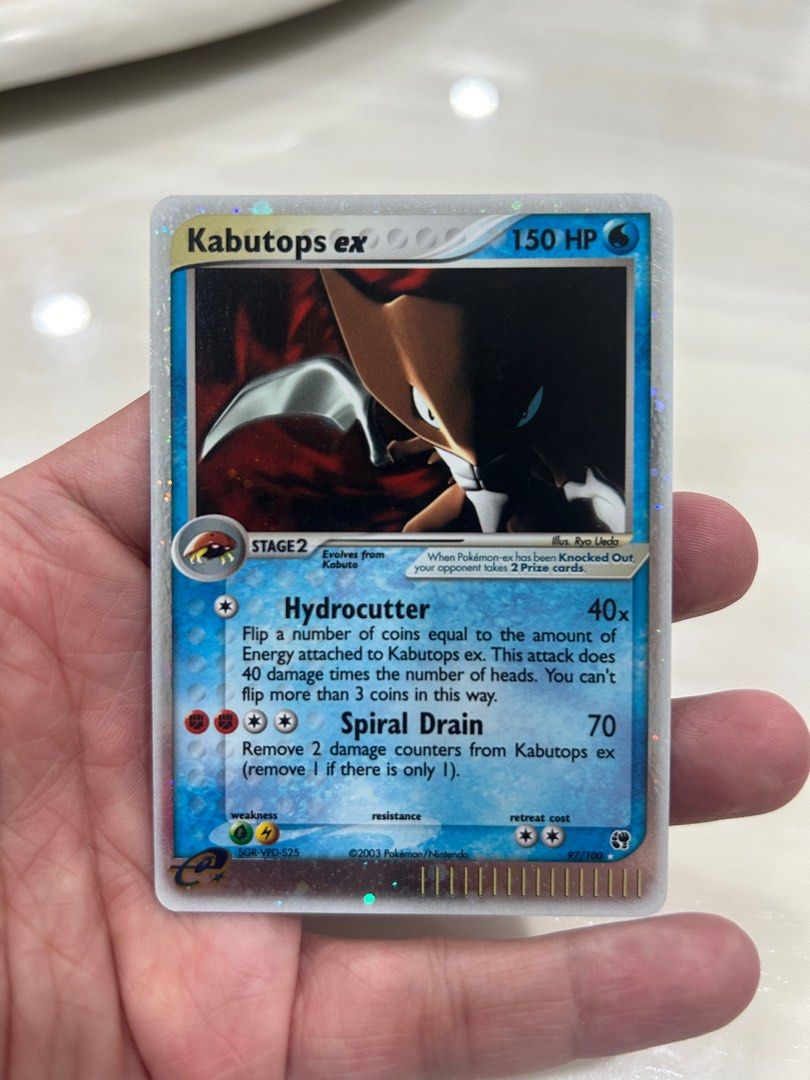 Kabutops ex - 97/100 - Ultra Rare, Hobbies & Toys, Toys & Games on ...