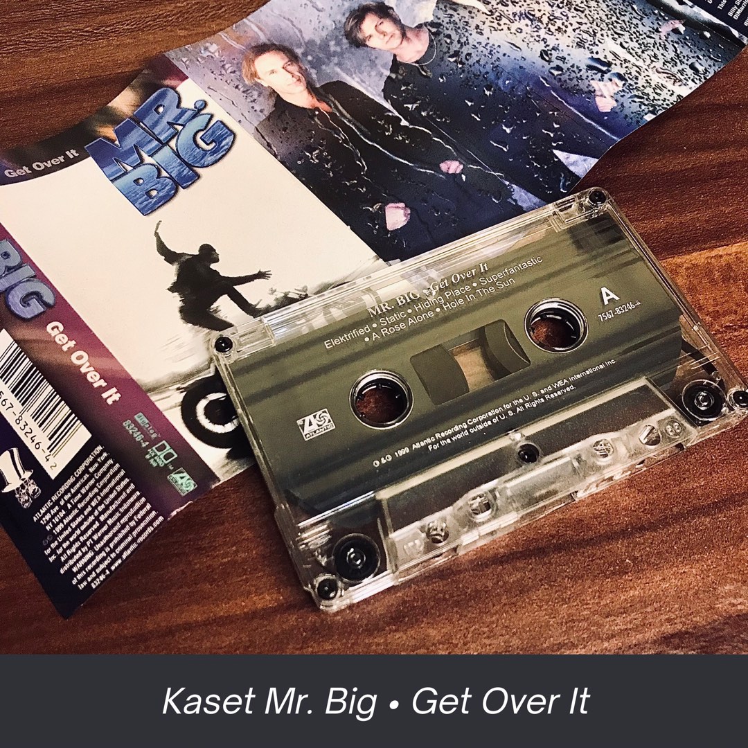 Kaset Mr. Big - Get Over It, Musik & Media, CD, DVD & Lainnya di Carousell