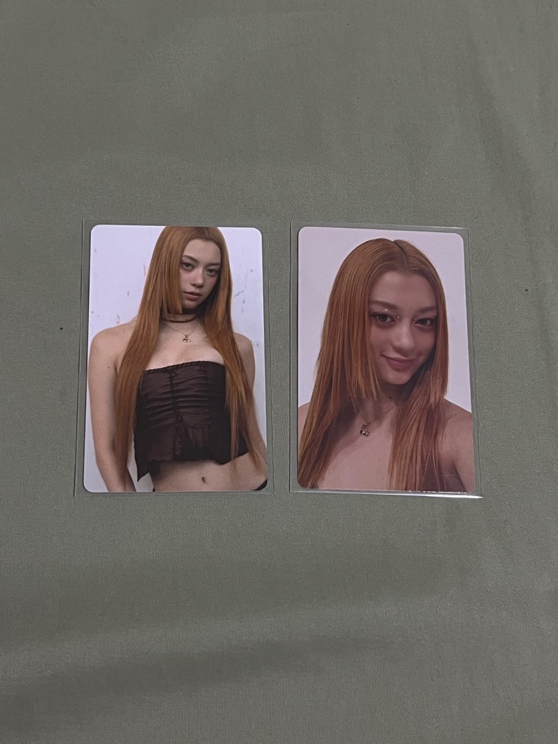 Katseye Megan Tin Case PC set, Hobbies & Toys, Memorabilia ...