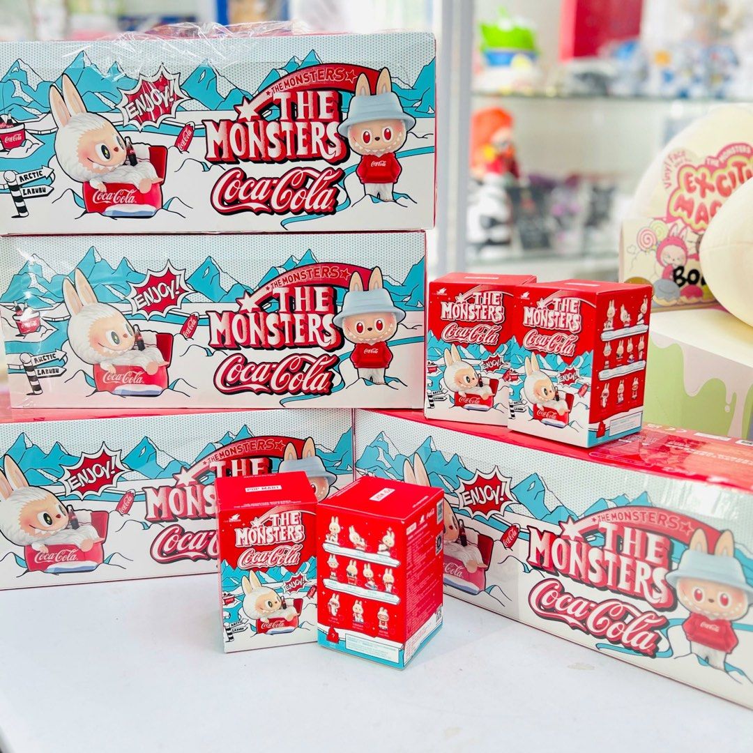 labubu - coca cola edition, Hobbies & Toys, Stationery & Craft, Other ...