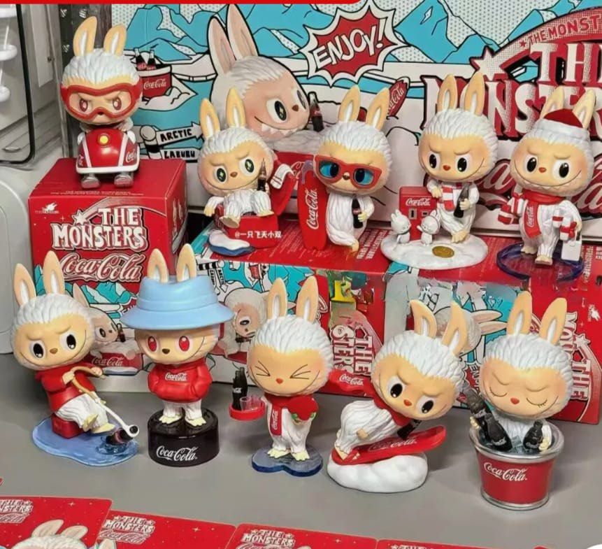 labubu - coca cola edition, Hobbies & Toys, Stationery & Craft, Other ...