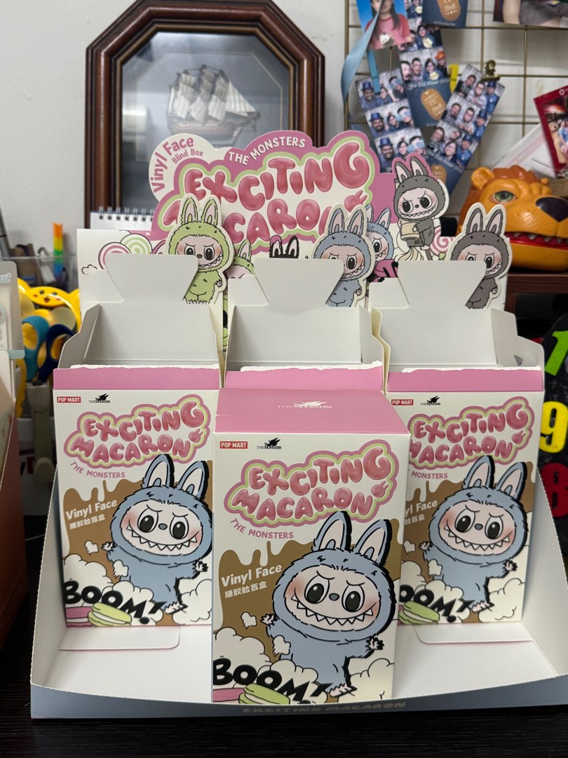 Labubu - Exciting Macaron (V1) (Sealed Plastic), Hobbies & Toys, Toys ...