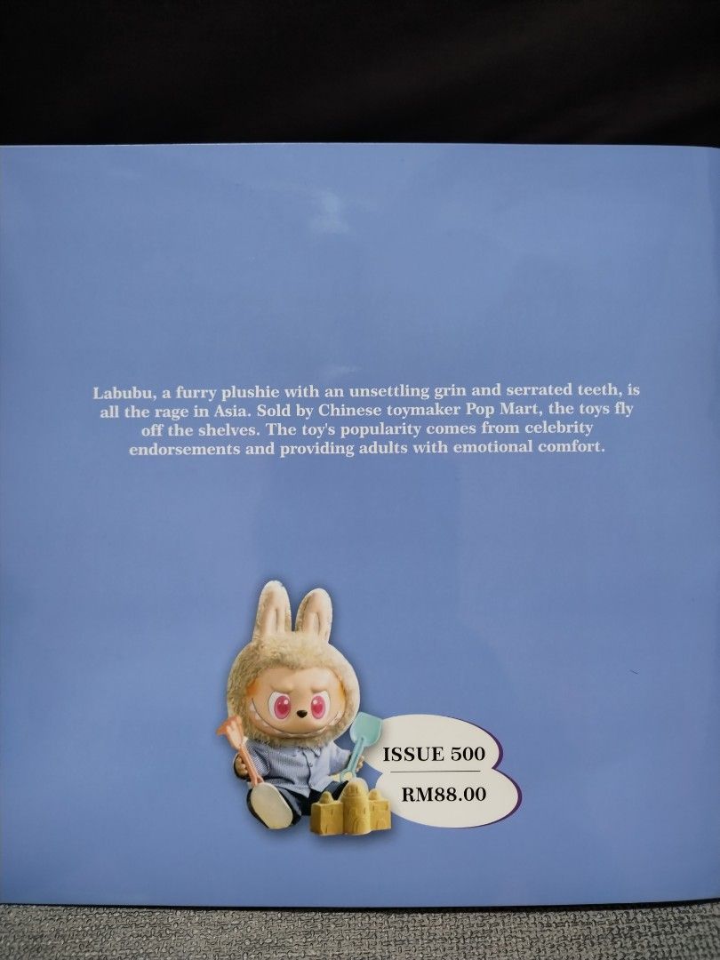 Clear stock Labubu Limited issued uncut 8 dollar Commemorative Test ...