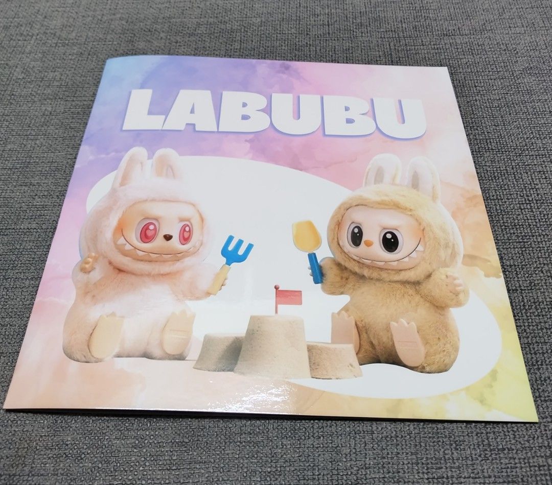 Clear stock Labubu Limited issued uncut 8 dollar Commemorative Test ...