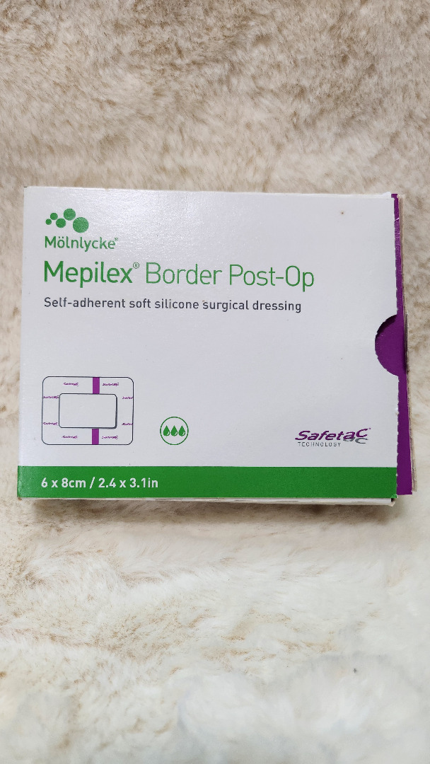 MELIPLEX BORDER POST-OP SELF ADHERENT SOFT SILICONE SURGICAL DRESSING ...