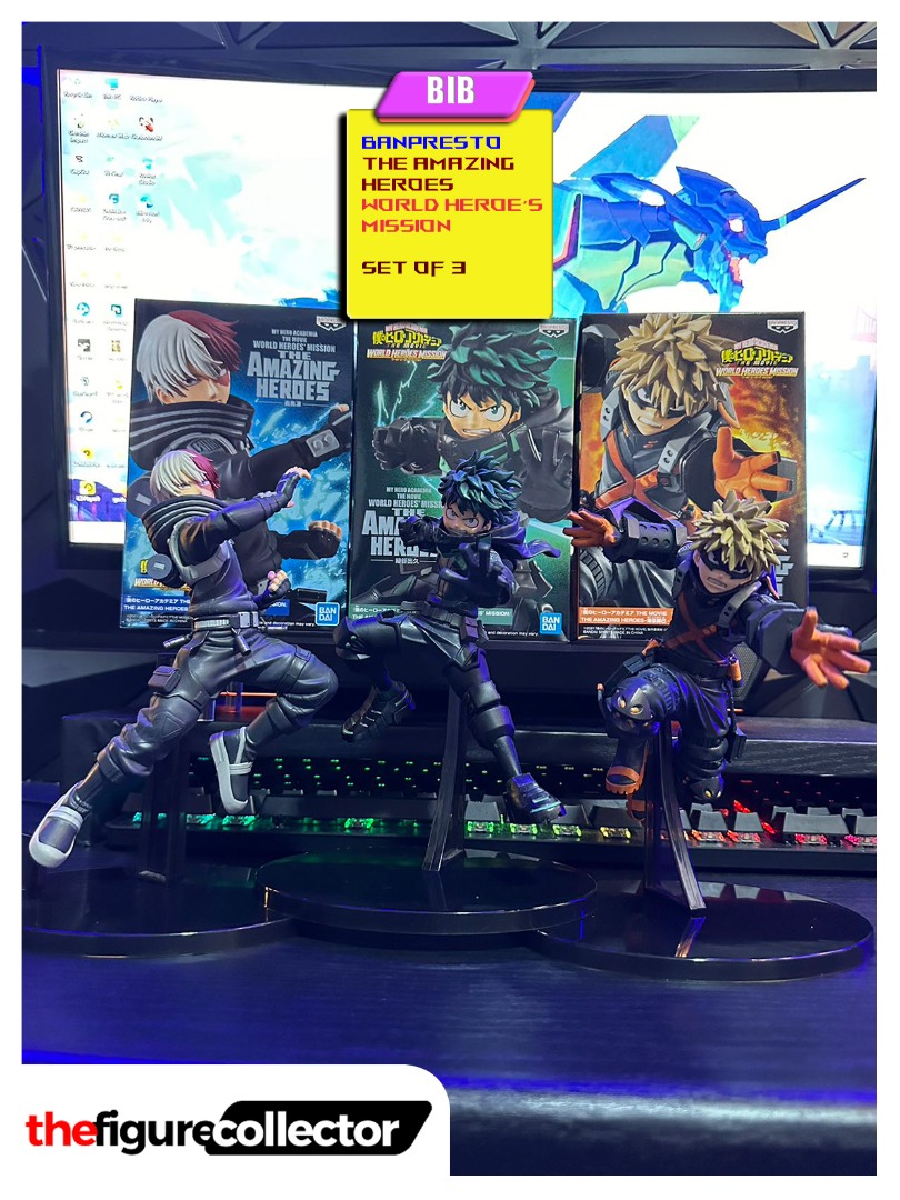 MHA MONSTER TRIO, Hobbies & Toys, Toys & Games on Carousell