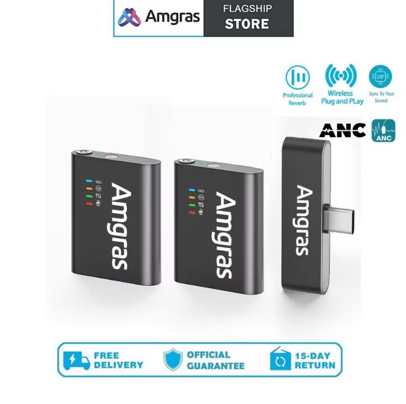 mic amgrass wireless, Audio, Microphones on Carousell