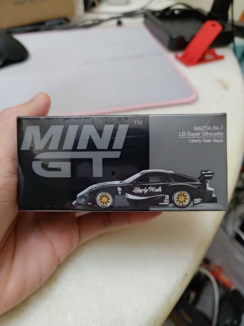 Mini GT Mazda RX-7 LB-Super Silhouette Liberty Walk Black #785, Hobbies ...
