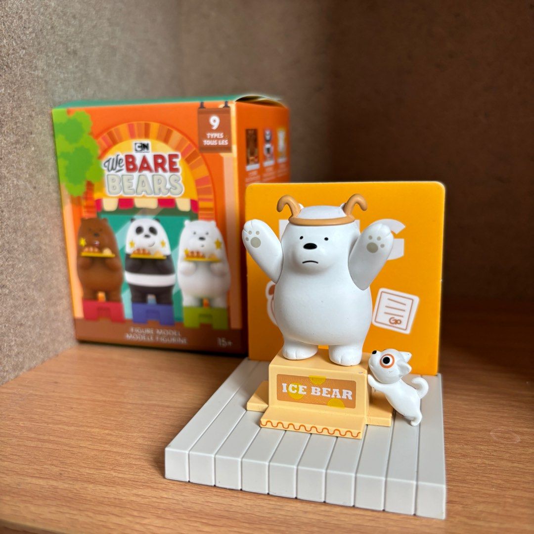 Miniso Blind box We bare bears - Ice bear, Hobbies & Toys, Toys & Games ...