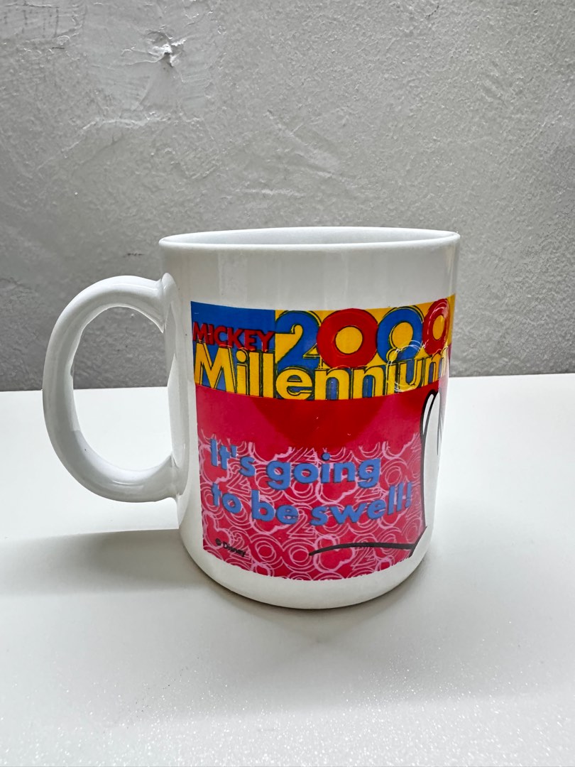 Minnie Mouse Mickey Mouse 2000 Millennium Ceramic Limited Edition Mug ...