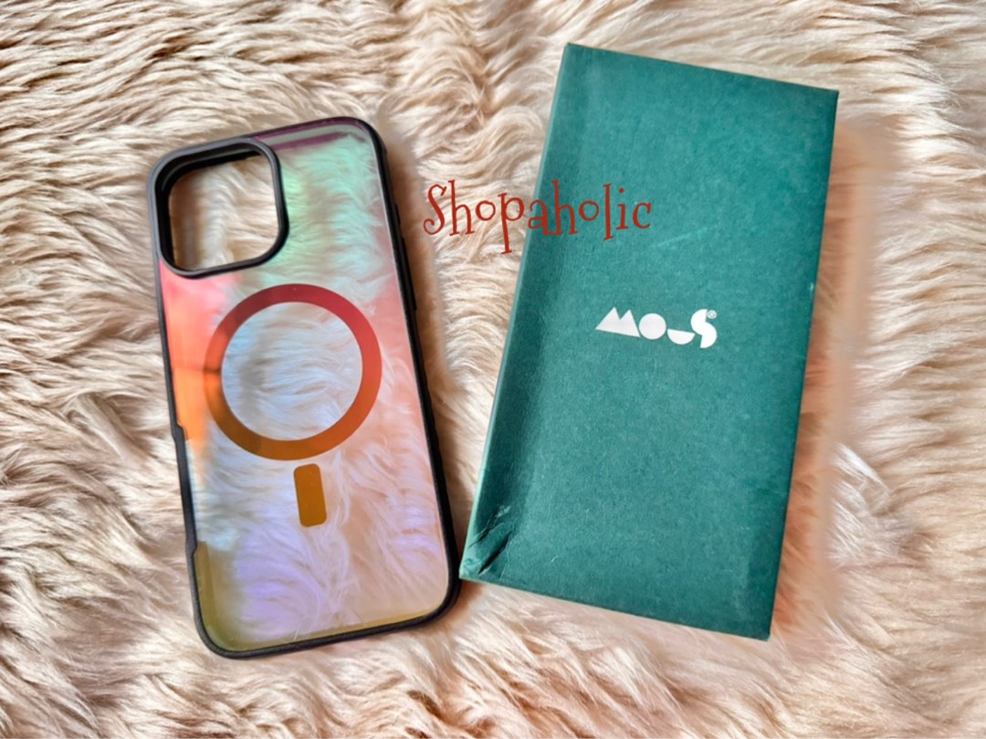 Mous Case Clarity Iridescent for Iphone 16 Pro Max, Mobile Phones & Gadgets, Mobile & Gadget ...