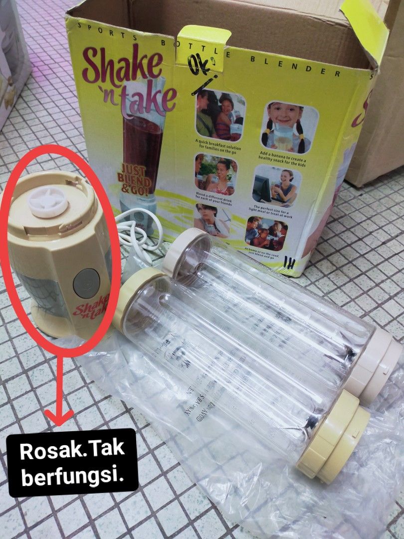 Multipurpose Blender | Pengisar Serbaguna (Motor blender tak function ...