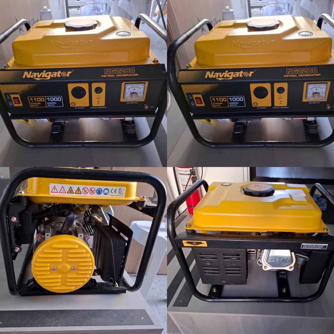 Navigator NG2200 Petrol Generator, TV & Home Appliances, Electrical ...