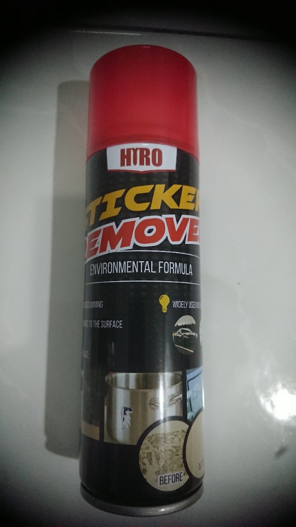 New Hyro Sticker Remover 180ML Spray, Hobbies & Toys, Stationery ...