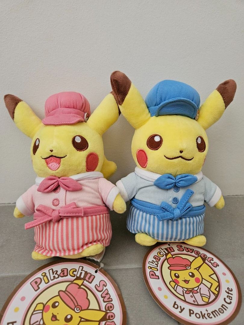 [Only Pink left!] New with tag - Pikachu Sweets by Pokemon Cafe Plush ...