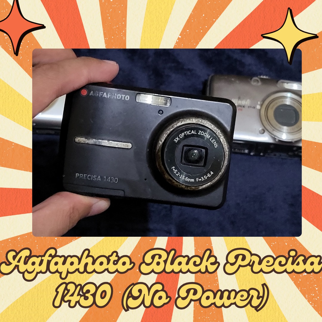 Defect Digi Camera Agfaphoto Black Precisa, Photography, Cameras on ...