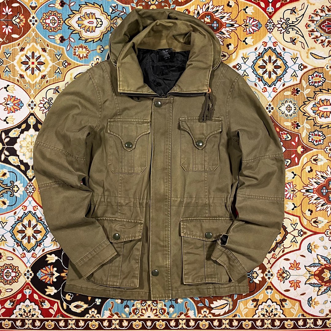 Number (N)ine Military Parka Jacket, Men's Fashion, Coats, Jackets and ...