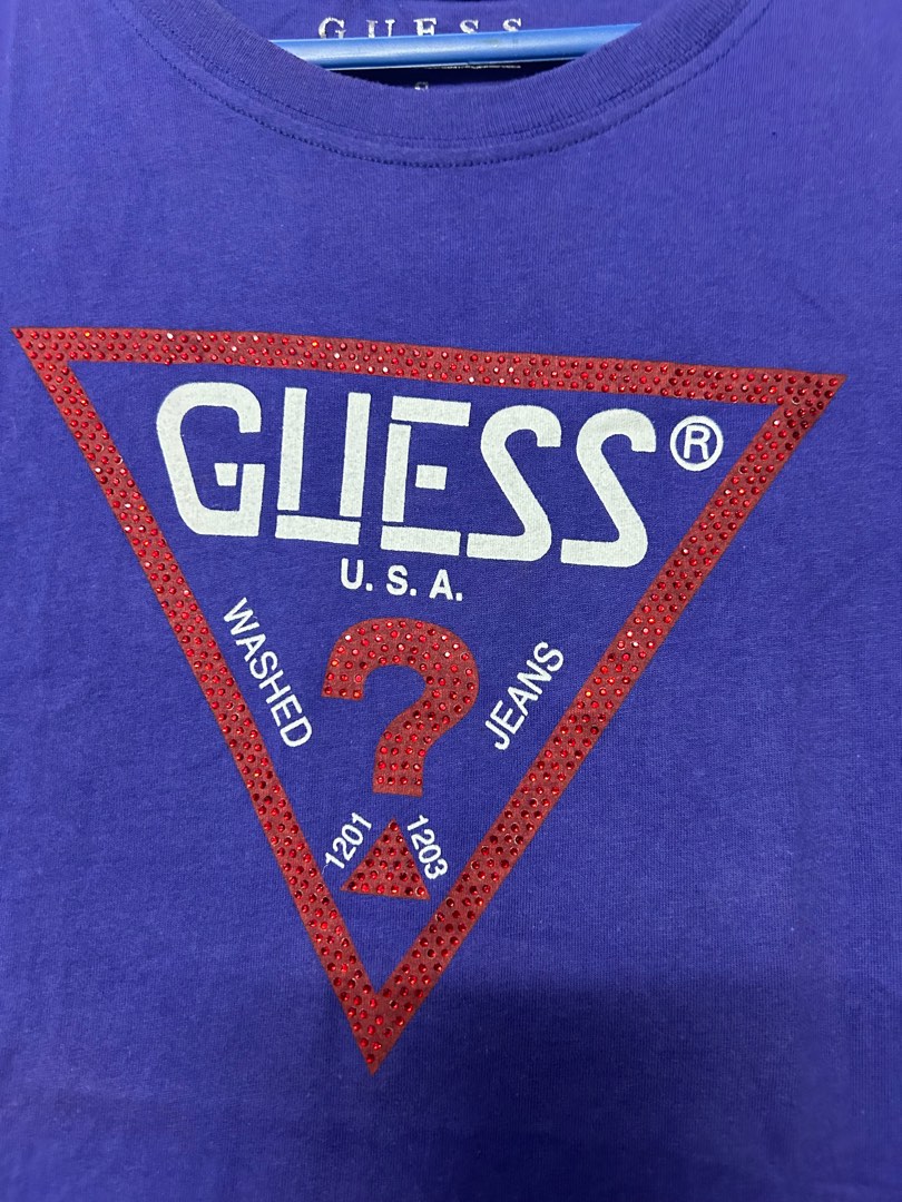 Original pre-loved guess shirts, Women's Fashion, Tops, Shirts on Carousell